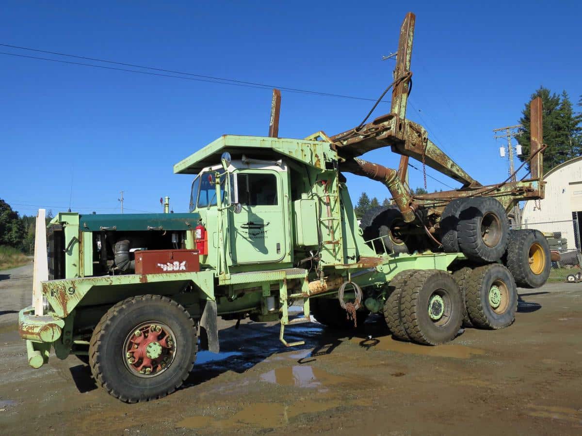 Pacific P-16 Pre Load T/A Off Highway Log Truck & Trailer - Forestech ...