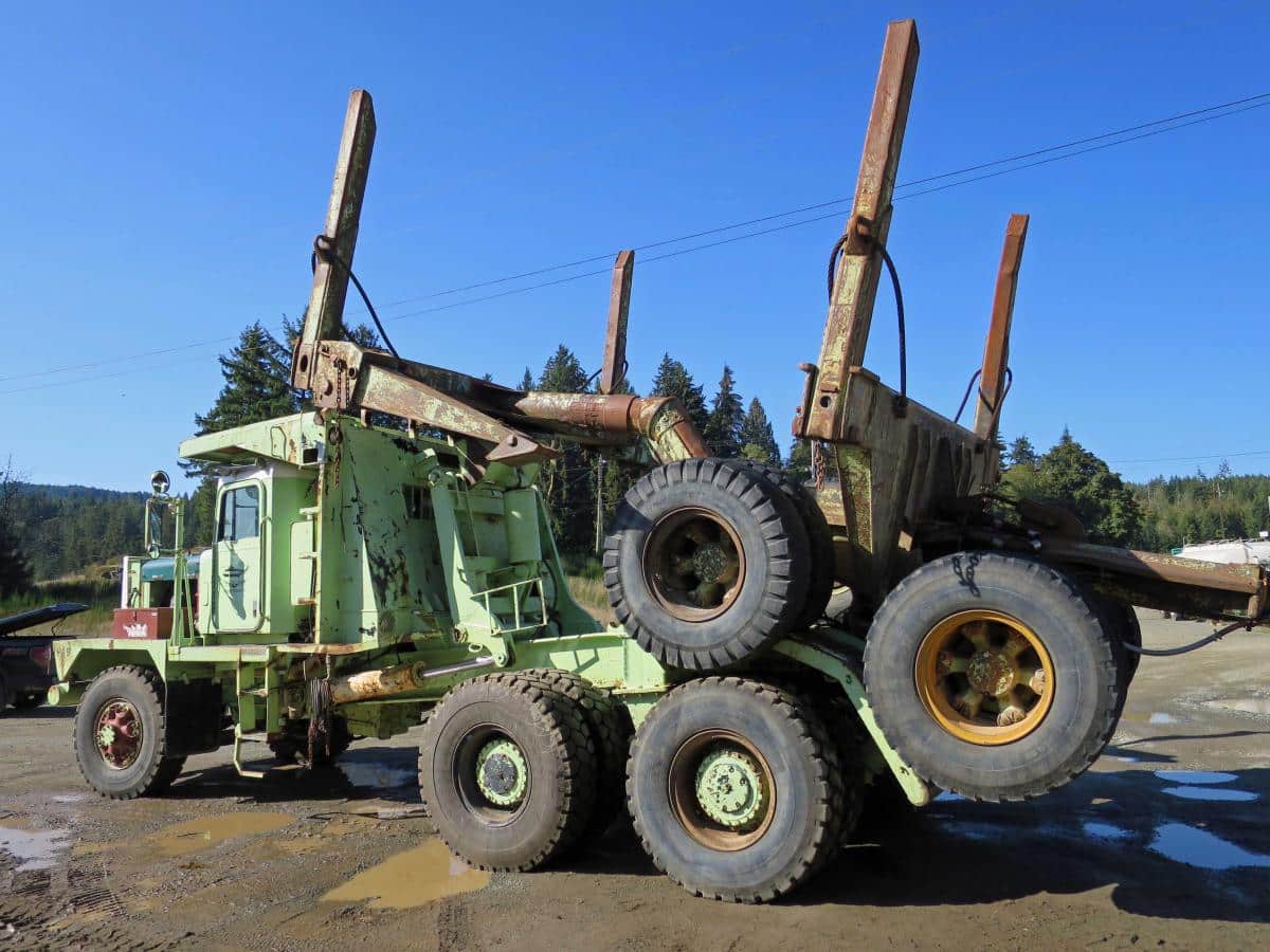 Pacific P-16 Pre Load T/A Off Highway Log Truck & Trailer - Forestech ...