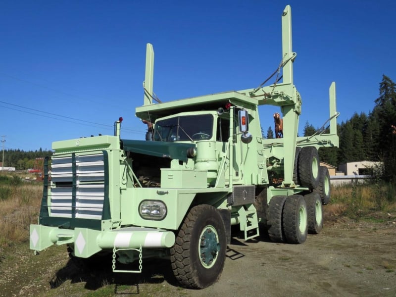 850 Pre Load T/A Off Highway Log Truck and Trailer Archives - Forestech ...