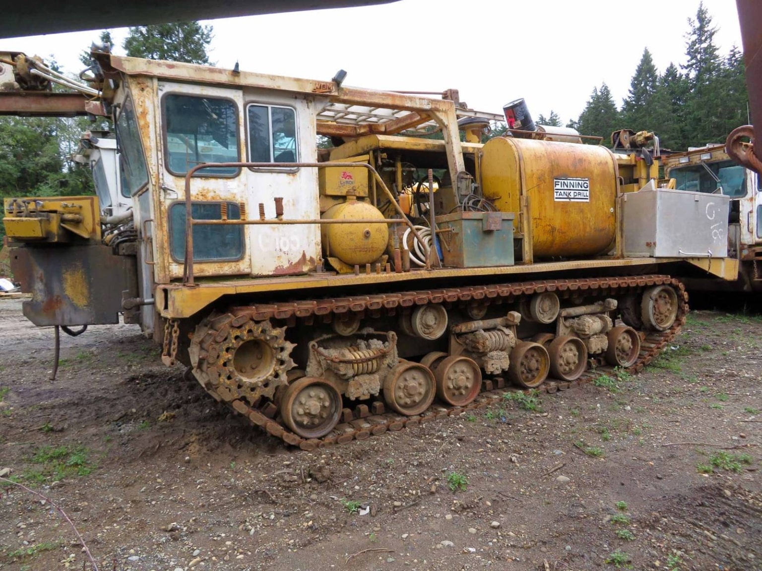 Morgan Power Apparatus M40-F Tank Drill - Forestech Equipment Ltd.