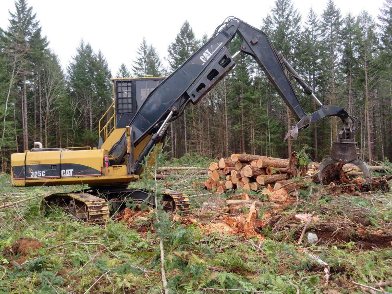 325CFMHW Heel Boom Log Loader Archives - Forestech Equipment Ltd.
