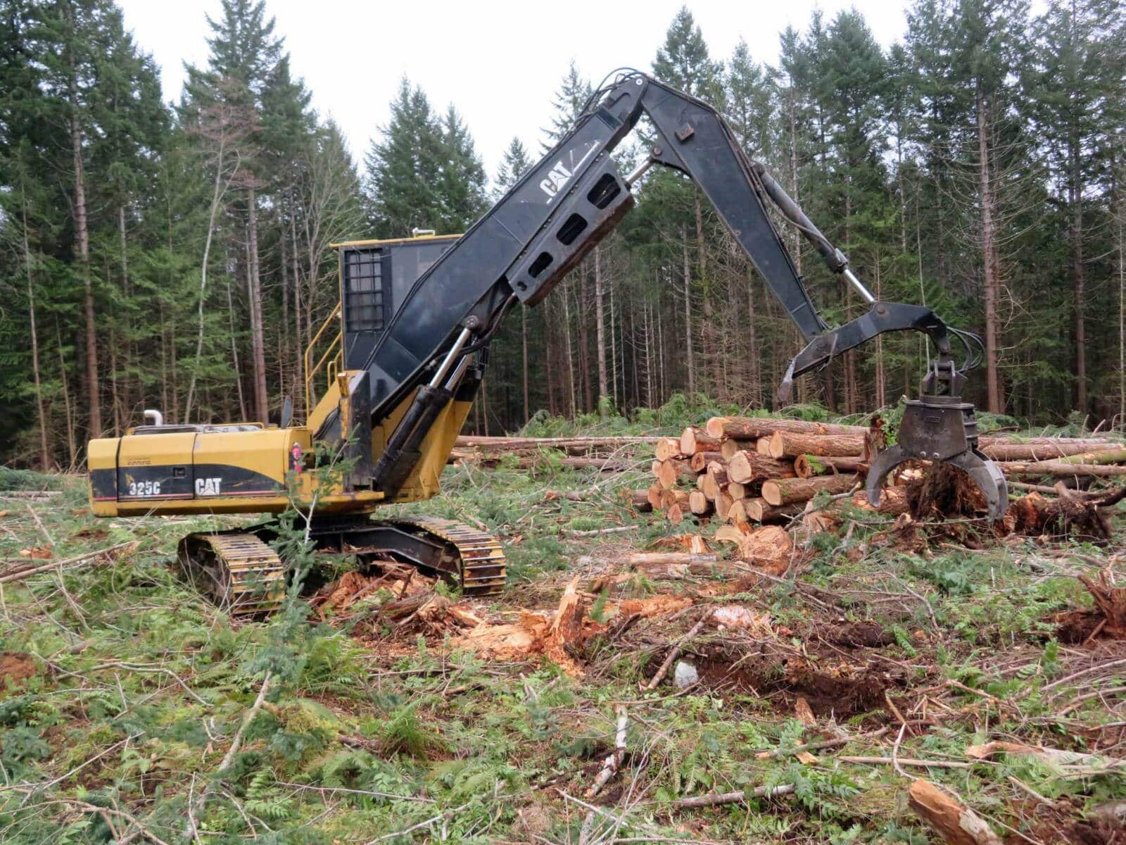 325CFMHW Heel Boom Log Loader Archives - Forestech Equipment Ltd.