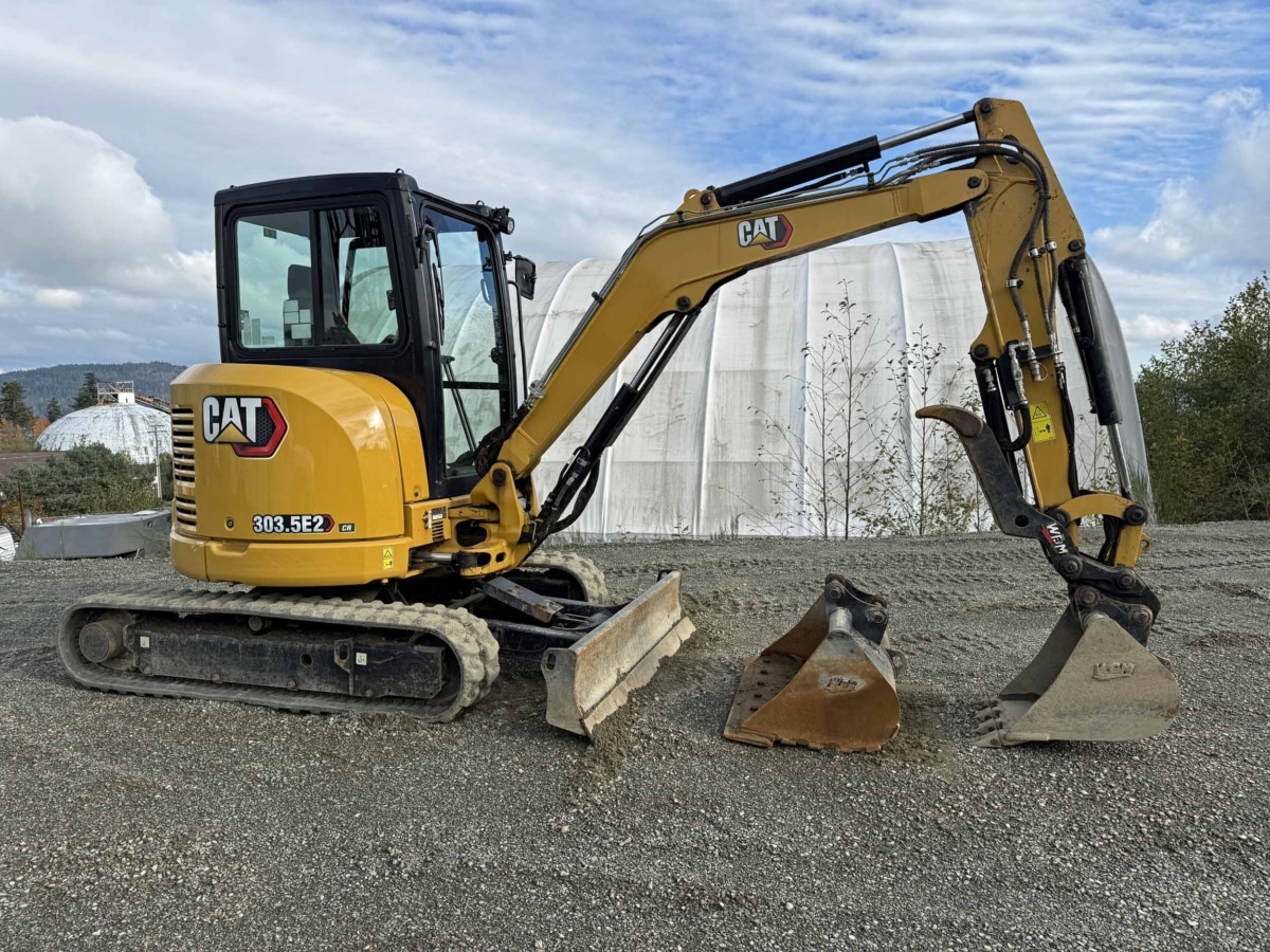 2021 Caterpillar 303.5E2 Mini Hydraulic Excavator - Forestech Equipment ...