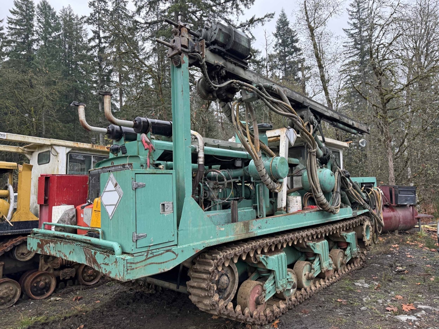 1991 Morgan Power Apparatus M32-RD Tank Drill - Forestech Equipment Ltd.