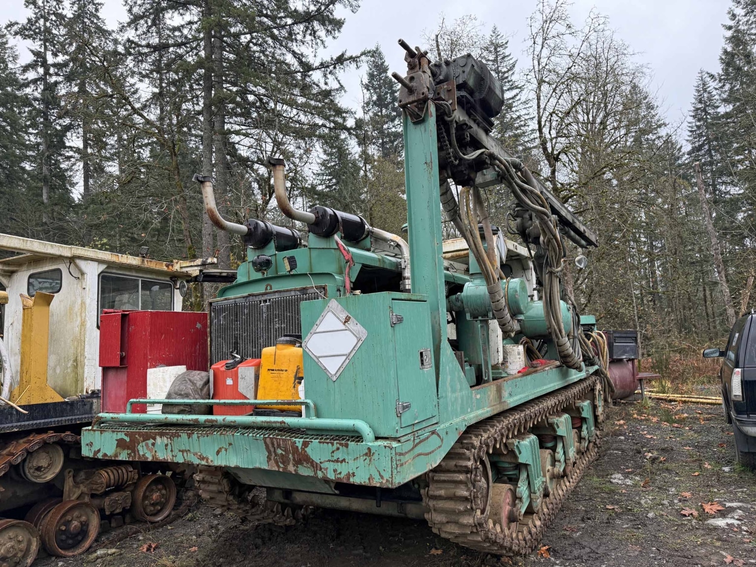 1991 Morgan Power Apparatus M32-RD Tank Drill - Forestech Equipment Ltd.
